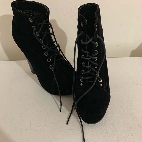 Shoes | Suade Platform Boots | Poshmark
